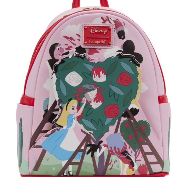 Loungefly | Bags | Loungefly Alice In Wonderland Painting The Roses ...